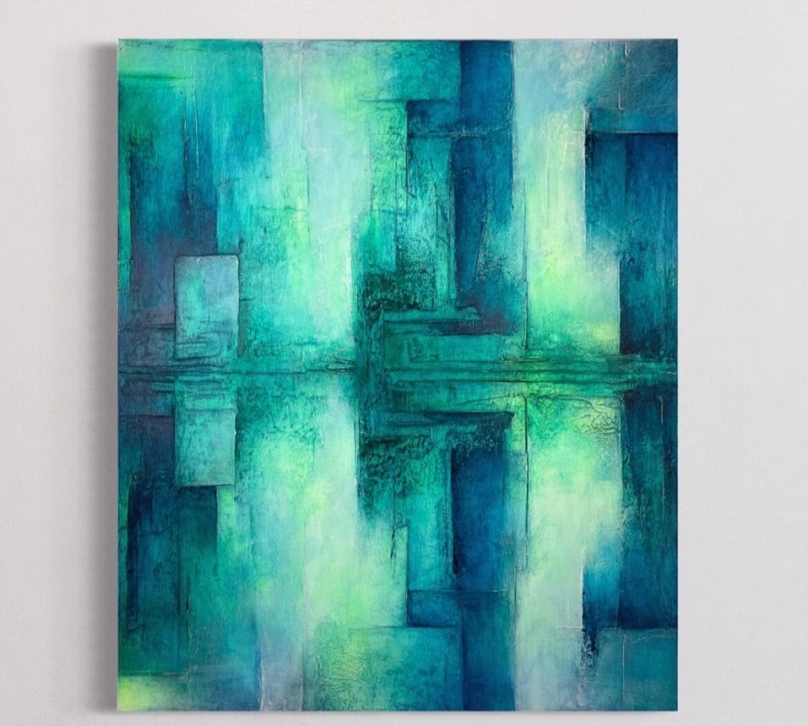 Münchner Künstlerin Fee Gunkel präsentiert ihre Reihe FUSION in Hamburg ...